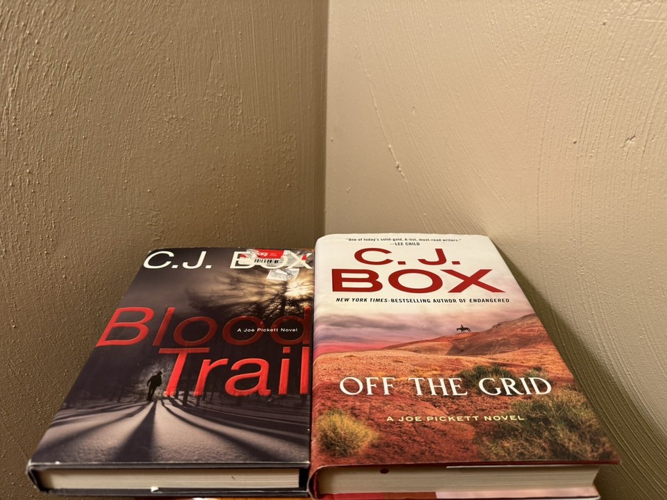 C J Box Lot of 19 Joe Pickett Cassie Mystery Paperback Hardcover Books ...