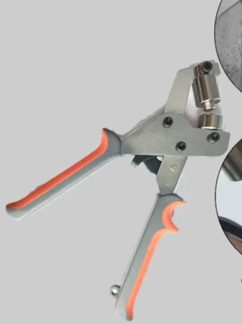 Portable Hand Press Grommet Eyelet Punching Machine Tool for Eyelet #4 ...