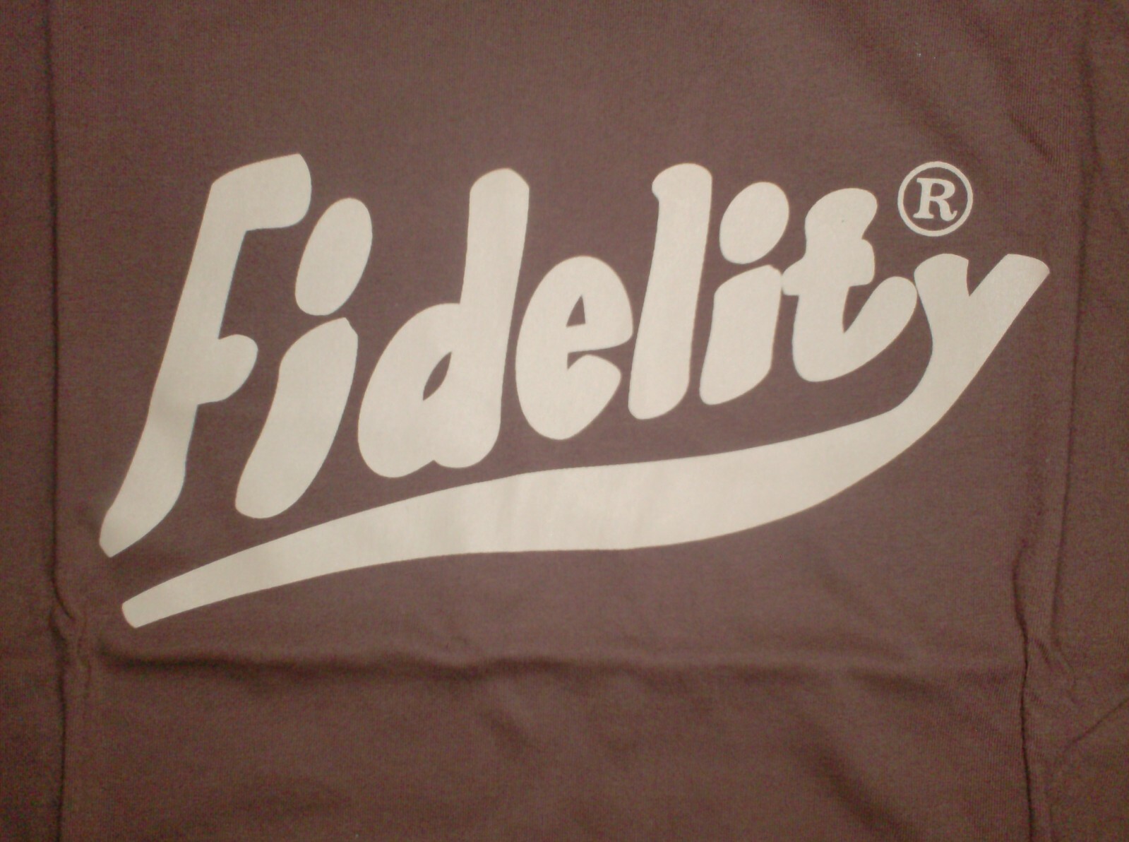 skateboard tshirt fidelity europe brown letters logo - L - new vintage ...