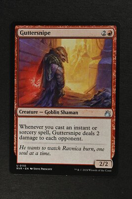 Magic The Gathering: Guttersnipe - RVR - Uncommon - NM - MTG | eBay