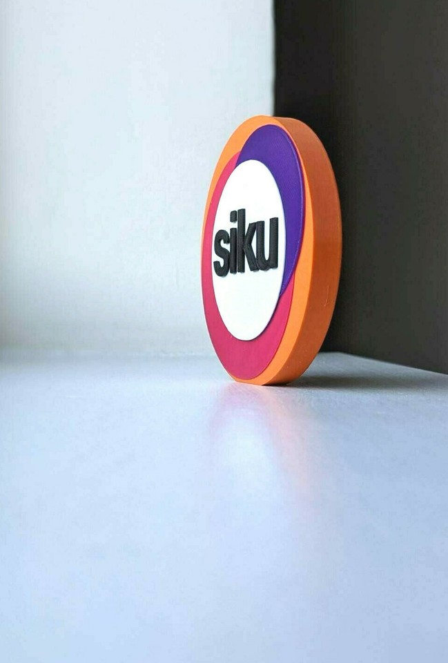 Decorative SIKU self standing logo display 1973 | eBay