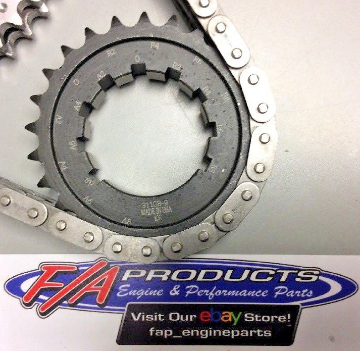 Big Block Chevy 454 Billet .250 Roller Timing Set With Bearing S.A.GEAR ...