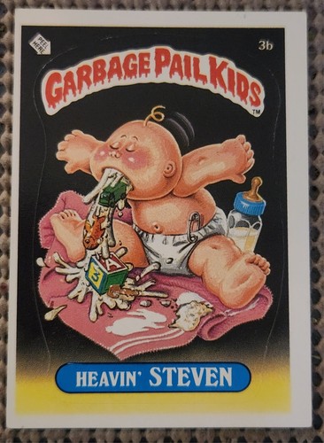 HEAVEN STEVEN 1985 Topps Garbage Pail Kids 1st Series 1 (MATTE back ...
