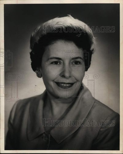 1956 Press Photo Houston's Mrs. Frank Dyer leads Mothers for 3 R's in ...