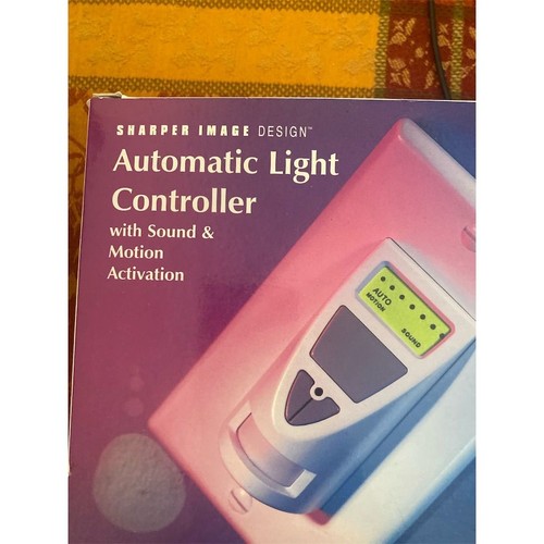 Sharper Image Automatic Light Controller with Motion & Sound Sensor | eBay