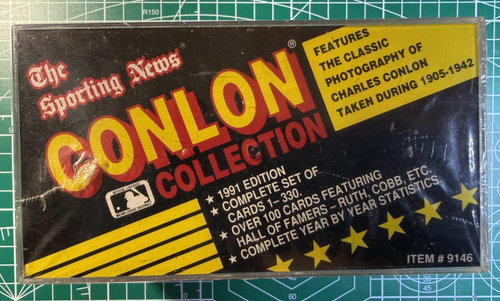 1991 Sporting News Conlon Collection Baseball 330 Card Set. NM-MT ...