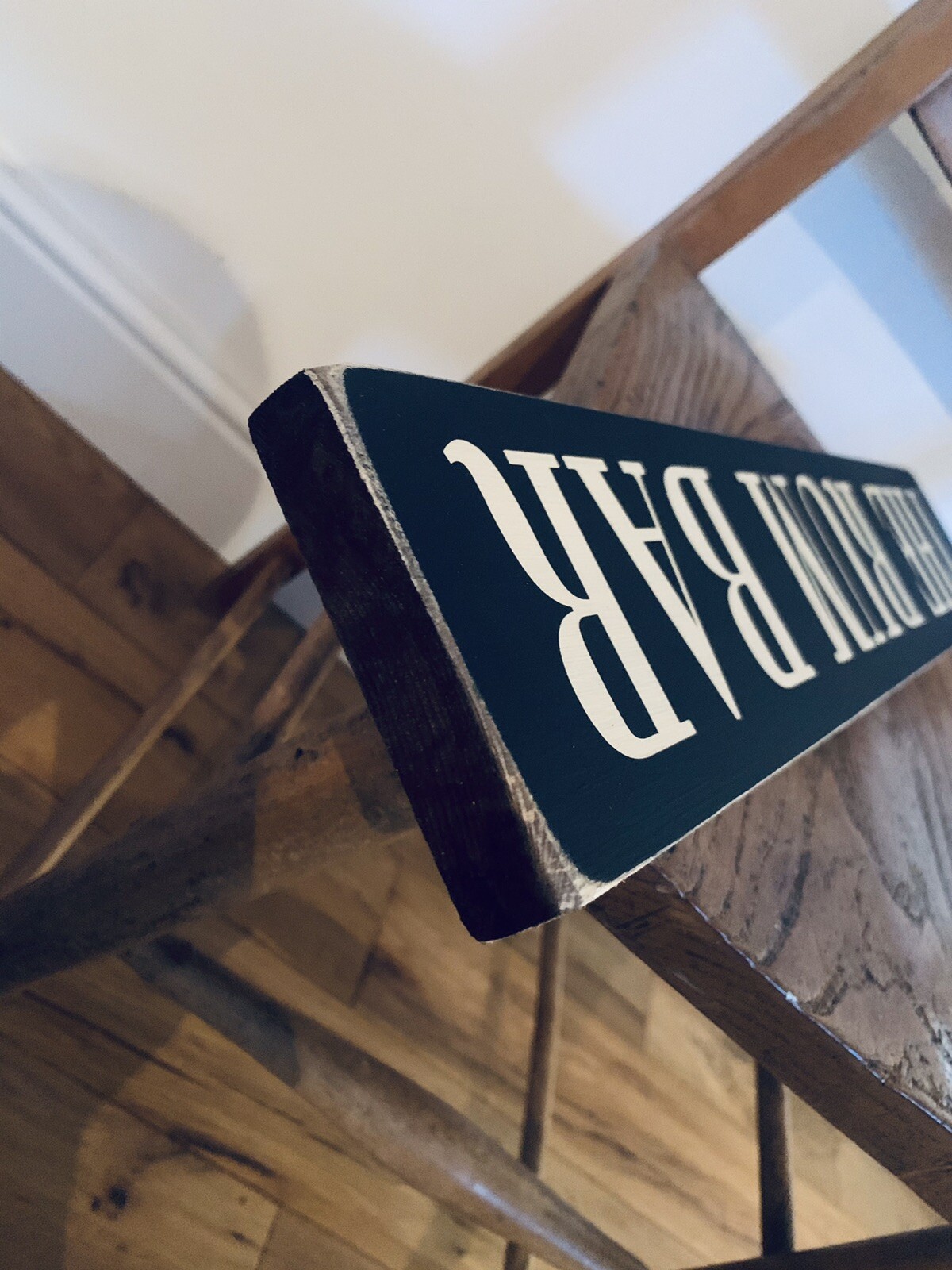 Rum Bar Sign Wooden Vintage Style signs home bar RUM BAR man cave | eBay UK