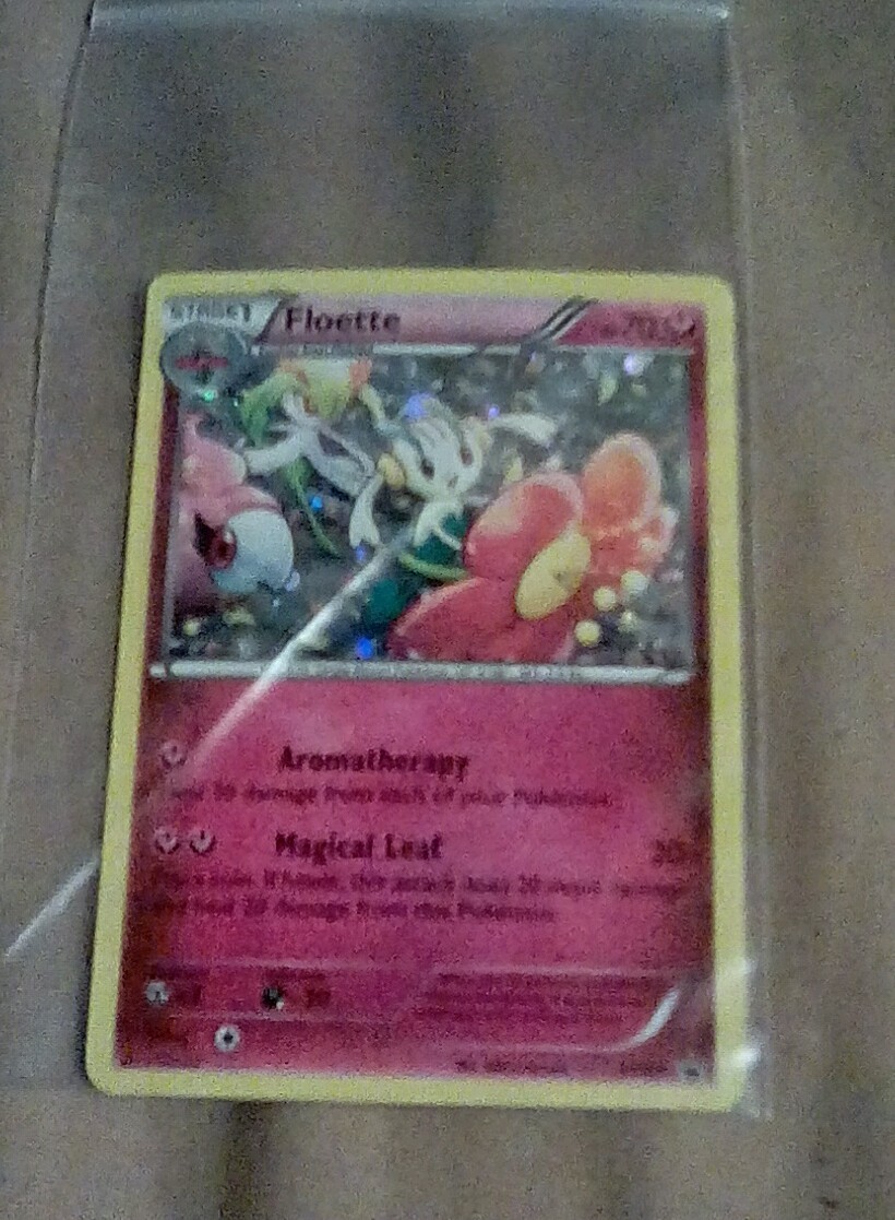 Rare holo promo floette XY139 pokemon | eBay UK