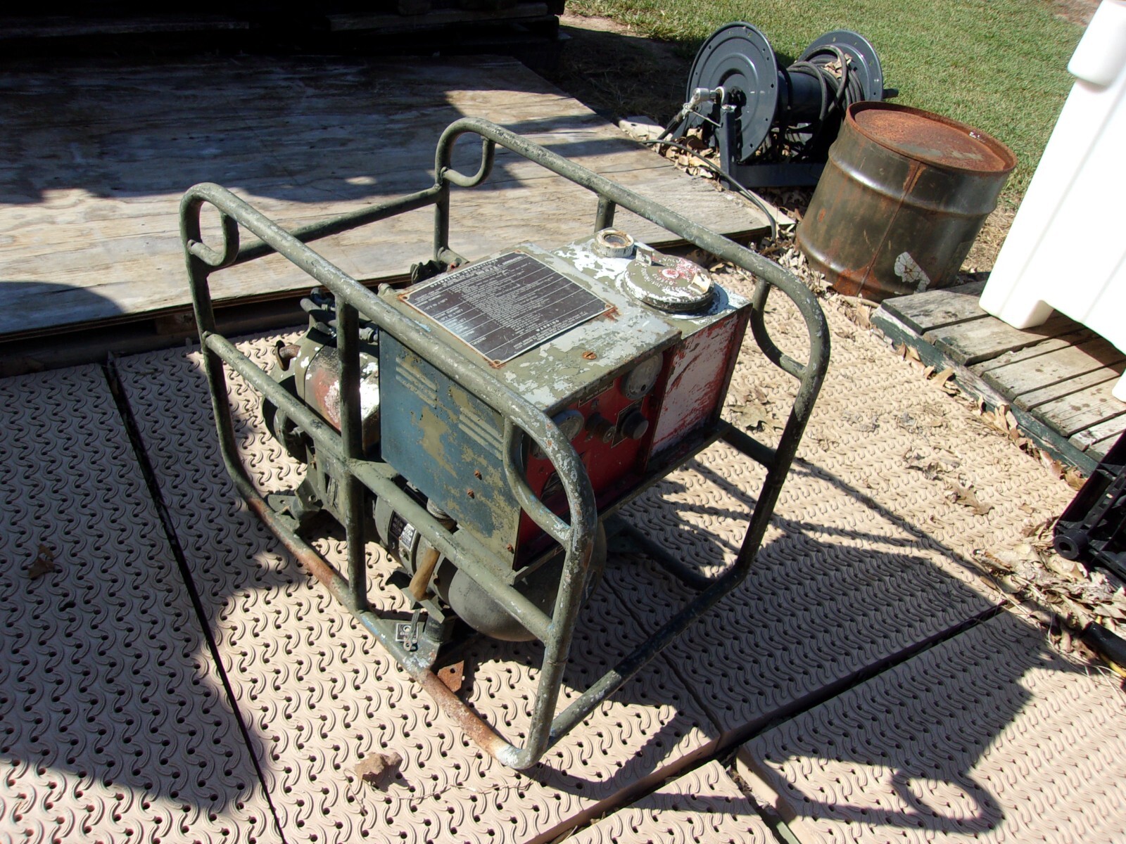 MILITARY SURPLUS GENERATOR NOT WORKING FOR PARTS- CUSTOMER PICKUP ONLY ...