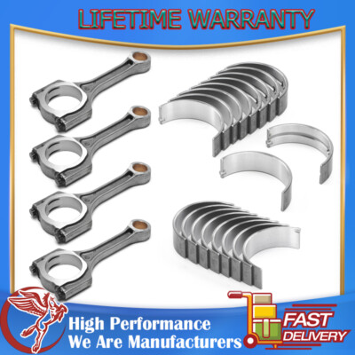 4 Con Rods & Main Rod Bearings For Hyundai Tucson Sonata Kia Sorento ...