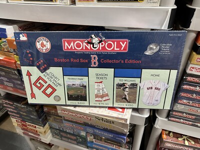 Monopoly Boston Red Sox Collectors Edition Board Game By Hasbro MLB | eBay