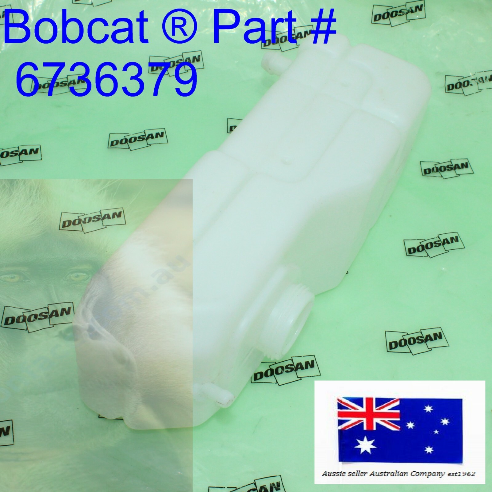 fits Bobcat Coolant Reservoir Expansion water Tank 6736379 TL360 TL470 ...