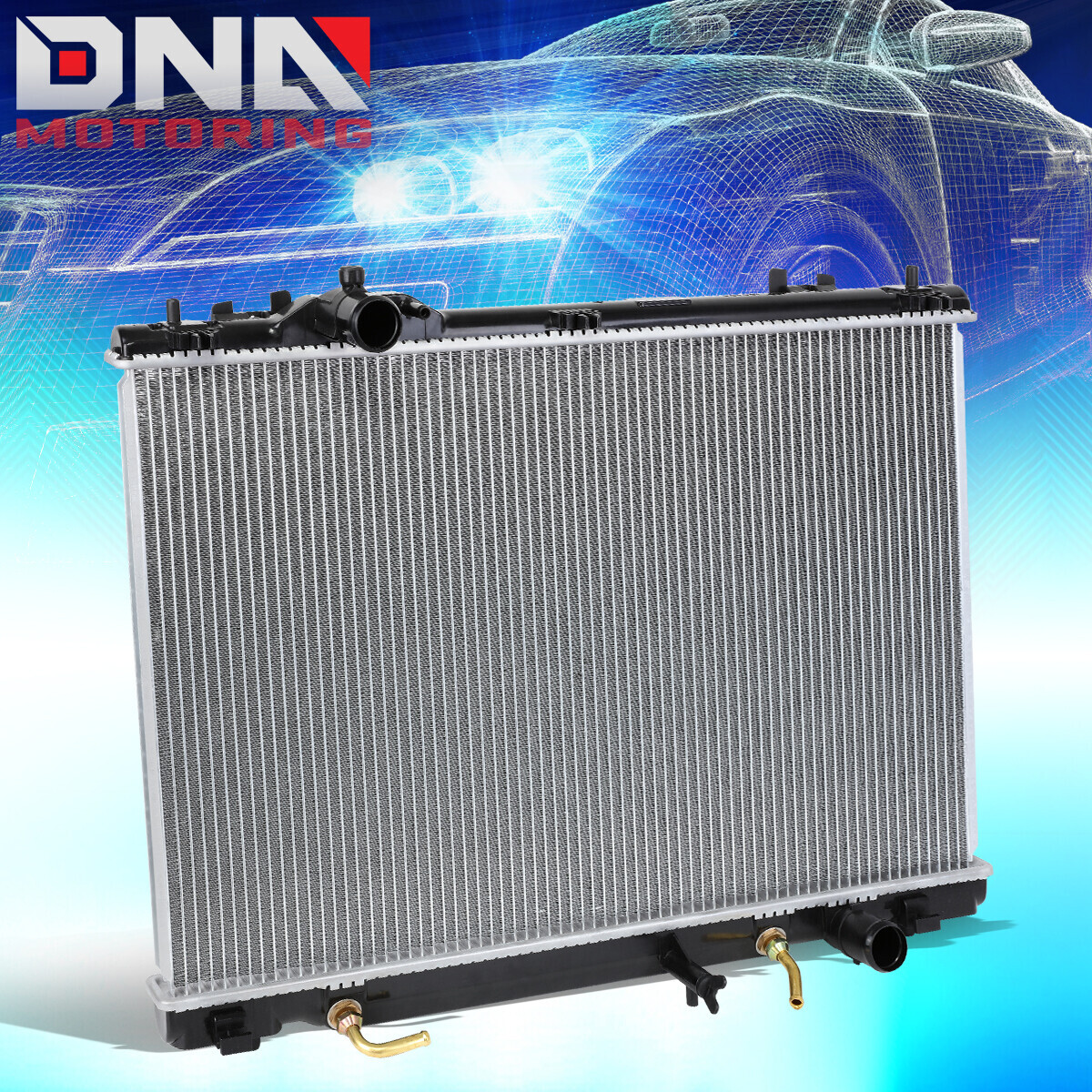 2007-2017 Lexus LS460 XF40 AT Radiator Factory Style Aluminum Core ...