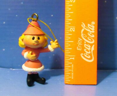 Rudolph The Red Nosed Reindeer Girl Elf ornament | eBay