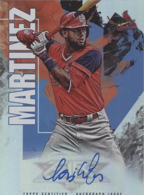 2019 Topps Fire - Fire Autographs Jose Martinez #FA-JM (AU) online ...