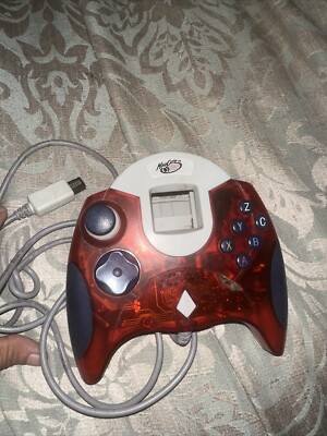 MadCatz Sega Dreamcast Dream Pad Red Clear Controller Game Pad | eBay
