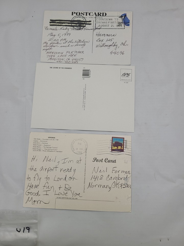 Cardinal Postcards | eBay