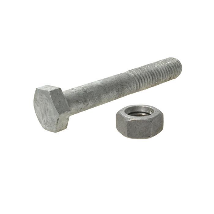 Pack of 75 Galvanised Hex Bolt & Nut M16 x 2.00p x 350mm AS1111.1 ...