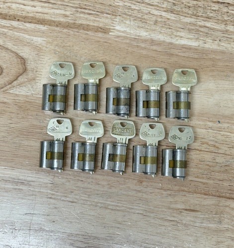 Sargent Door Lock Interchangeable Core Cylinder LFIC 6300 HG KEYWAY 6 ...