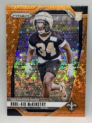 Kool-Aid McKinstry 2024 Panini Prizm Orange Disco Rookie RC 🔥 | eBay