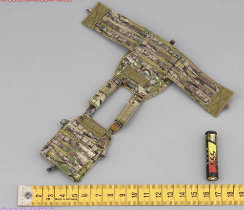 Tactical Vest for Easy&Simple ES 26071R FSB ALPHA TEAM LEADER 1/6 Scale ...