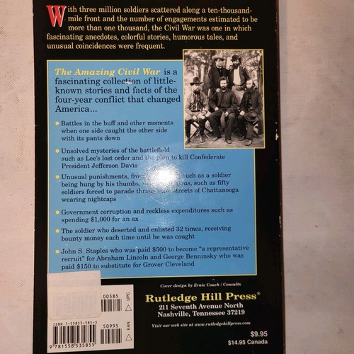 The Amazing Civil War Vintage Paperback Book | eBay