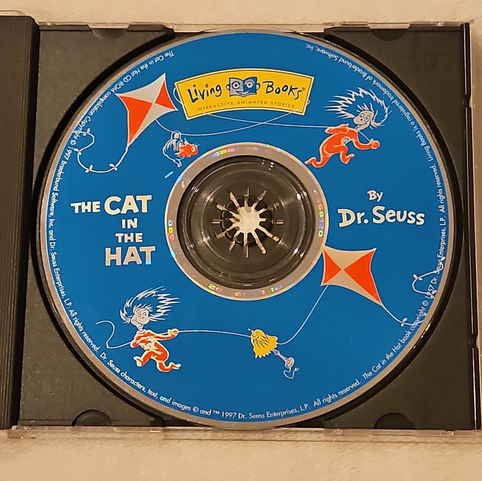 THE CAT IN THE HAT - Dr. Seuss - LIVING BOOKS PC CD-ROM | eBay