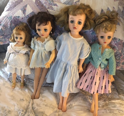Lot of 4 Vintage 1950's Dolls | eBay