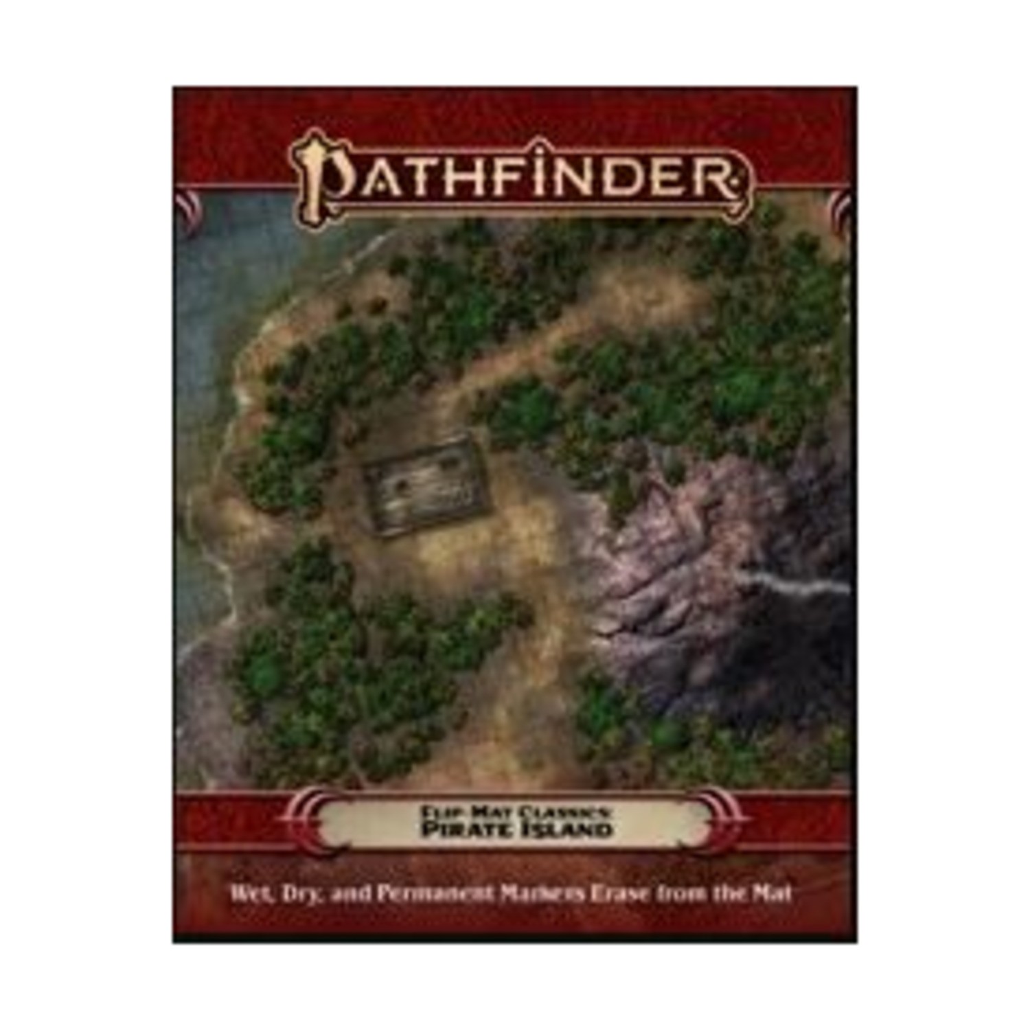 Paizo Pathfinder Maps Flip-Mat - Pirate Island SW (New) | eBay