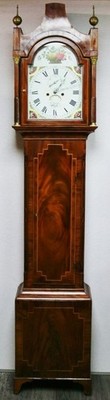 Antique English W.Ferrier 8 Day Striking Mahogany Grandfather Longcase ...