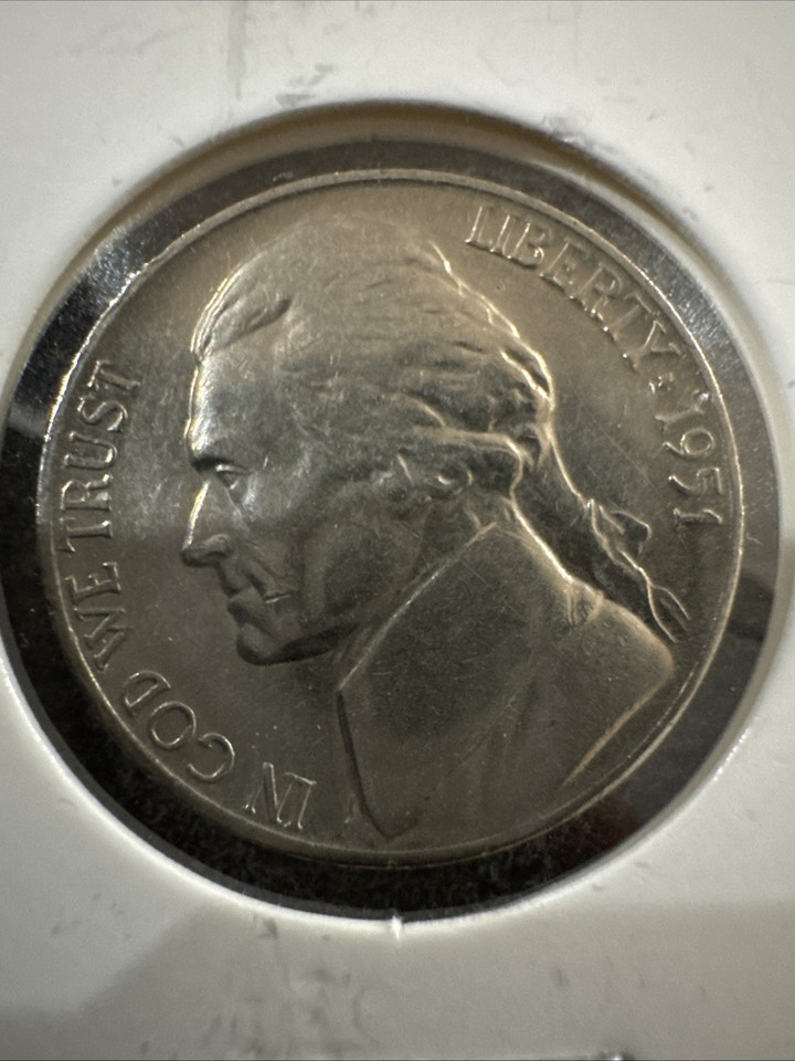 1951 Jefferson Nickel. No Mint Mark. Non Magnetic. GEM BU | eBay UK