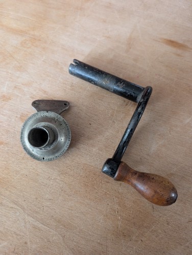 EDISON MODEL C REPRODUCER AND ORIGINAL SLOTTED CRANK | eBay