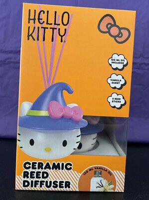 HELLO KITTY HALLOWEEN! Ceramic Reed Diffuser - Vanilla Scent | eBay
