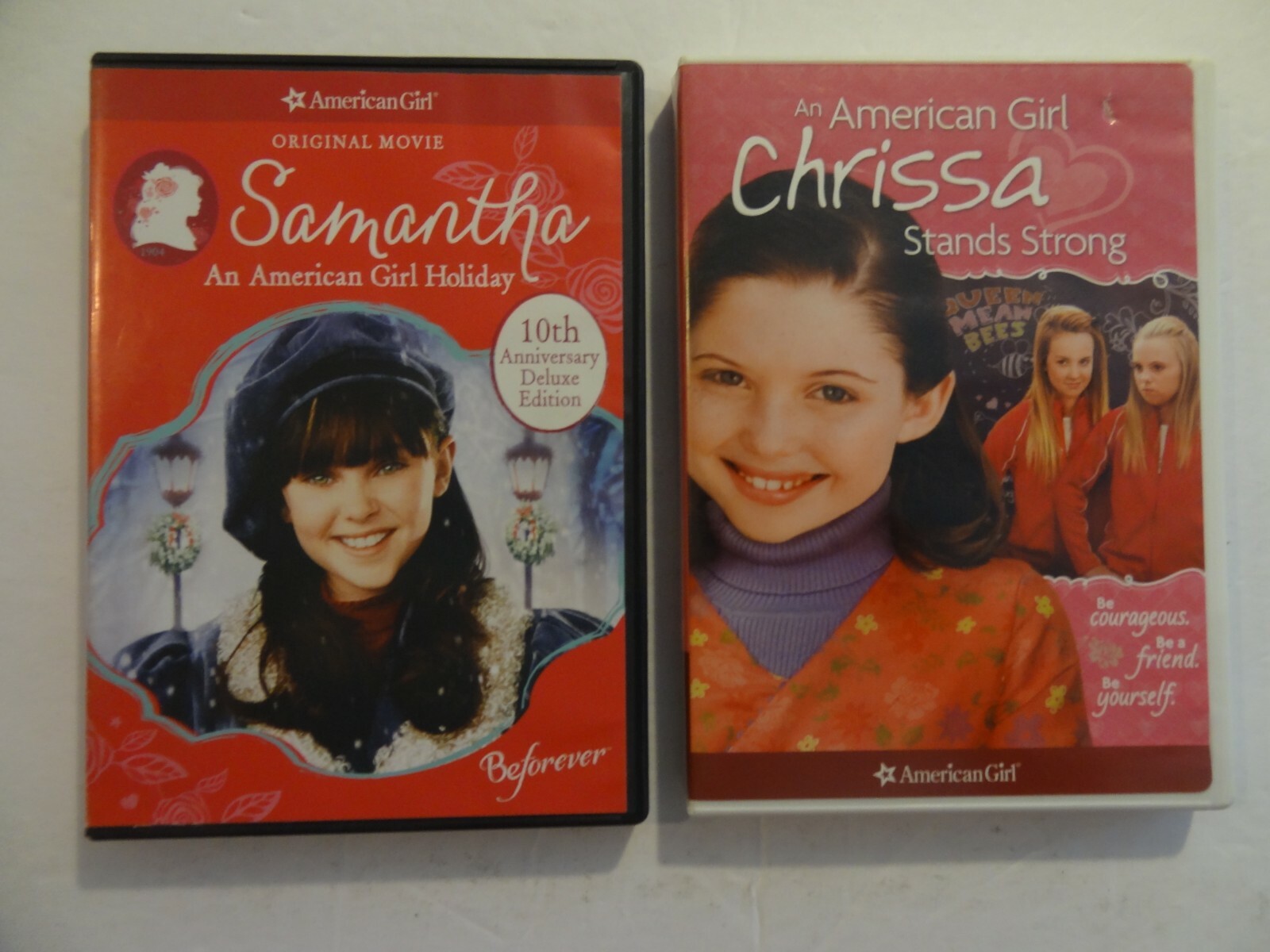Lot of 2 DVD Movies - AMERICAN GIRL (Chrissa, Samantha) | eBay