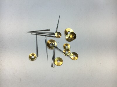 Brass Washers and Tapered Pins for Clock Repair to Hold Hands Set of 20 ...