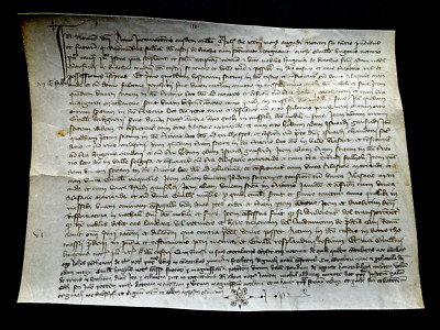 European - Medieval Document