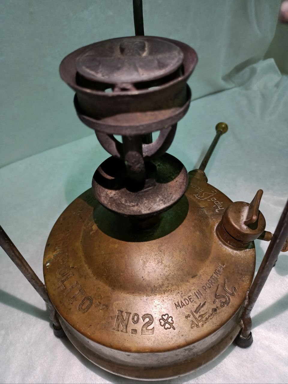 Hipolito Rechaud Stove Kerosene Copper Vintage Superior Qualitiy Nº 2 ...