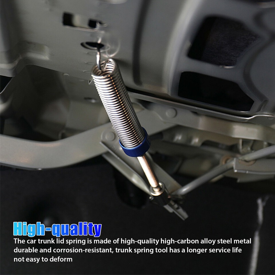 Blue Flexible Adjustable Car Trunk Boot Lid Spring Remote Automatic ...