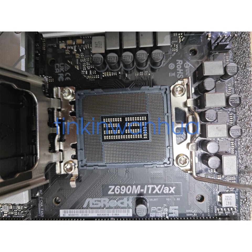 For ASRock Z690M-ITX/ax LGA 1700 DDR4 2×M.2 4×SATA III Mini-ITX ...