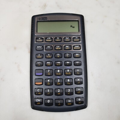 Hewlett Packard HP 10BII Financial Calculator*Tested Works | eBay