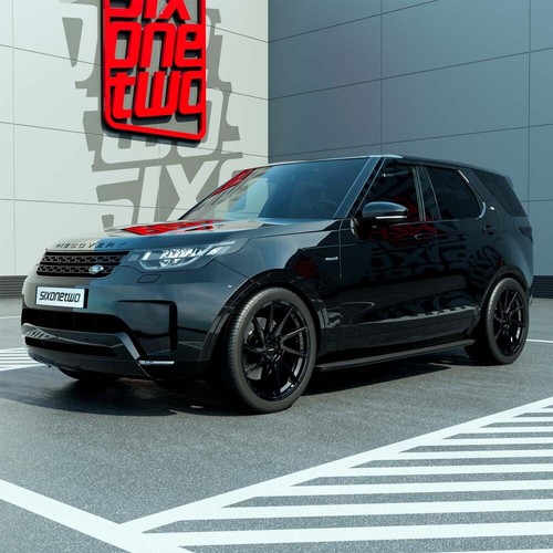 LAND ROVER DISCOVERY 5 L462 HAWKE Side Steps Running Boards Black 2016 ...