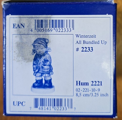 MJ HUMMEL ALL BUNDLED UP FIGURINE | eBay