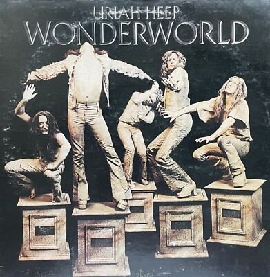 Uriah Heep Wonderworld WB VINTAGE ROCK Record Album Vinyl LP. Record In ...