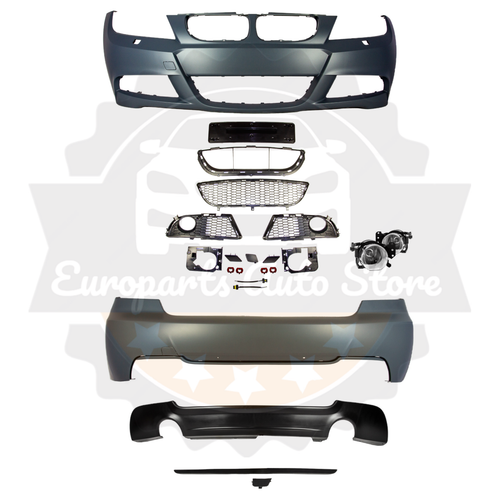 2009-11 E90 MSPORT 335I FRONT & REAR BUMPER FOR BMW E90 4D SEDAN W ...