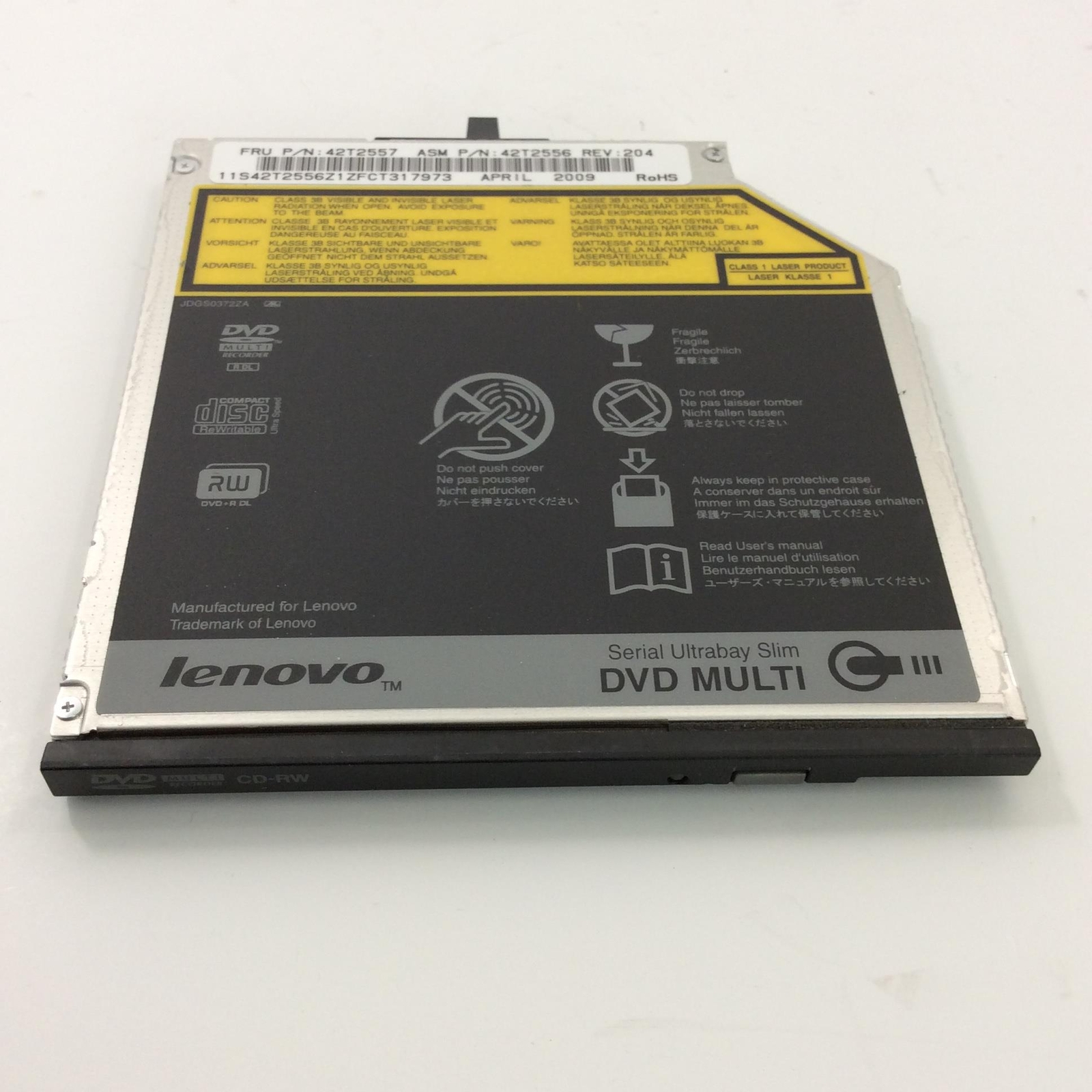 Lenovo Thinkpad T400 T500 W500 CD-RW/DVD ROM SATA UJ862A 42T2557 | eBay
