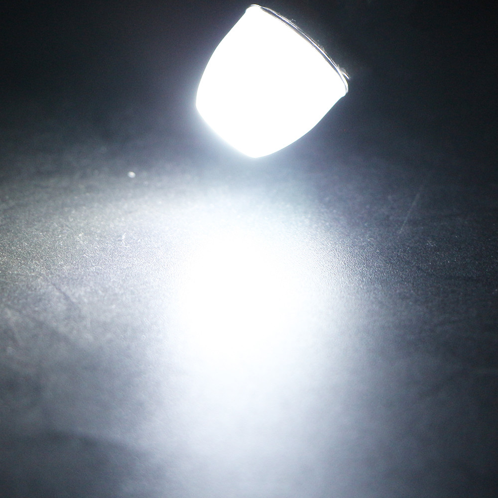 10Pcs White P21W 1016 LED Bulbs 1157 BAY15D 1.5W Lens Turn Signal ...