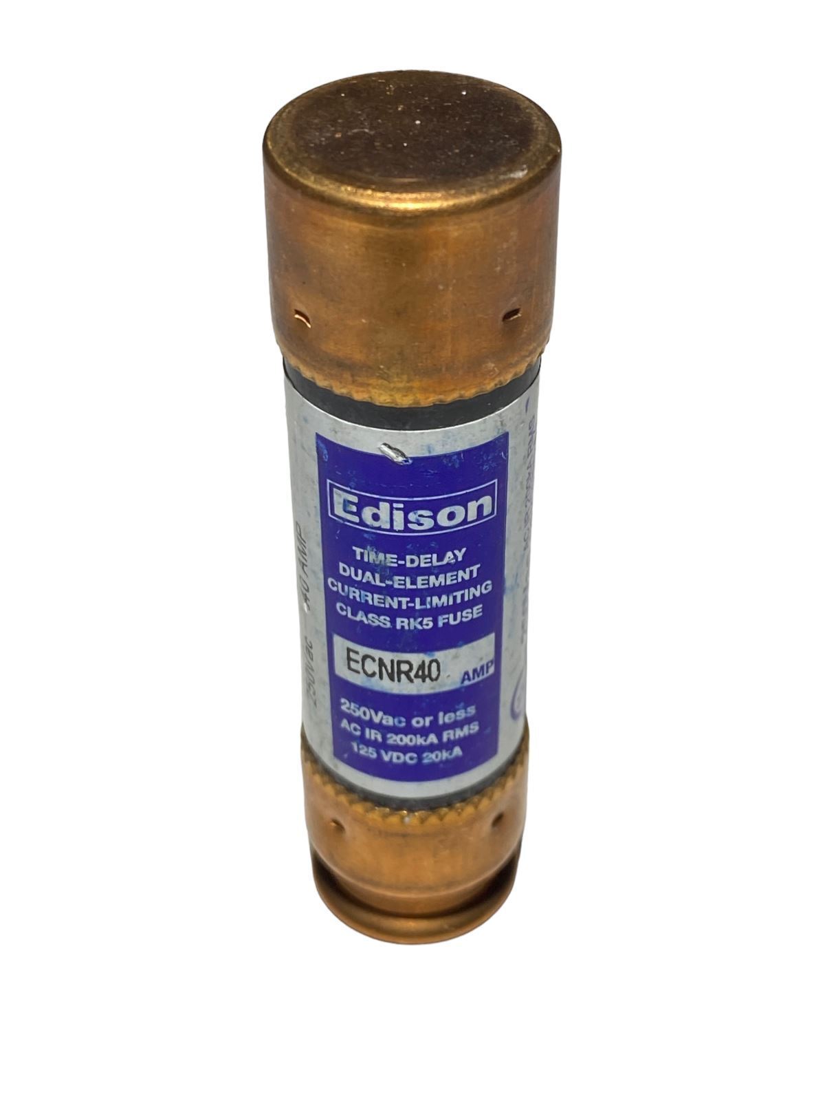 Edison ECNR40 AC 40A Electrical Fuse | Achetez sur eBay