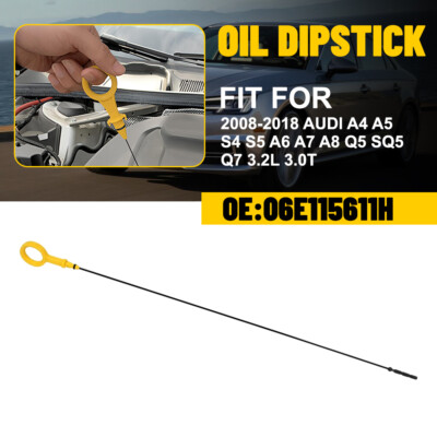 OIL LEVEL CHECK DIPSTICK FOR 08-18 AUDI A4 A5 S4 S5 A6 A7 A8 Q5 SQ5 Q7 ...