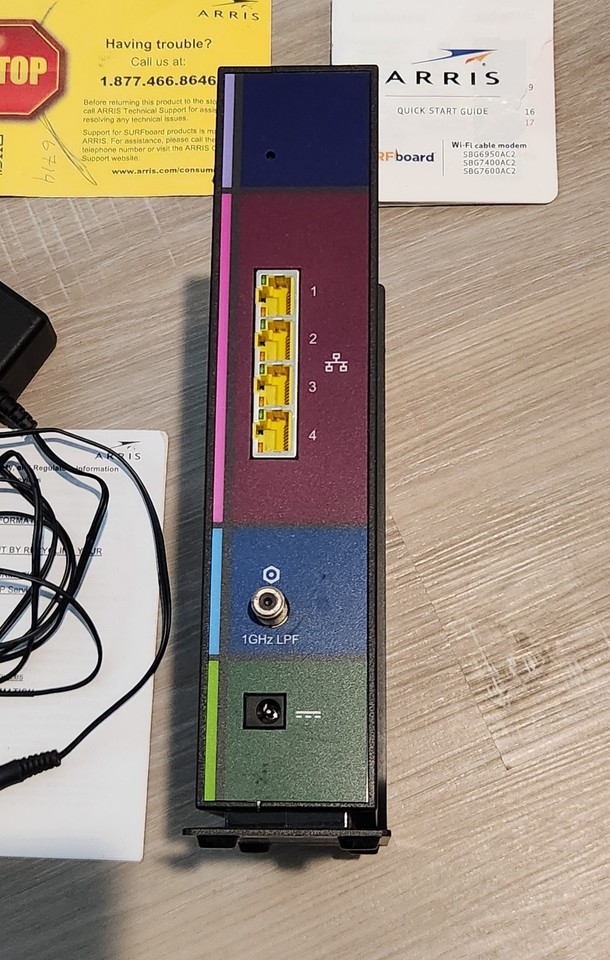 arris surfboard sbg7600ac2 docsis 3.0 | eBay