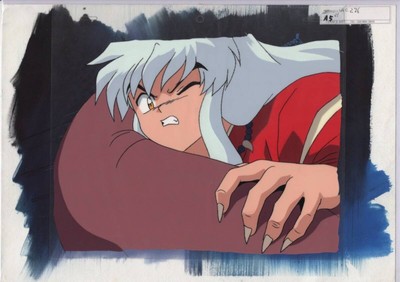 y10 Cel Animation Art Inuyasha Hand-Drawn Cel Background Artwork ...